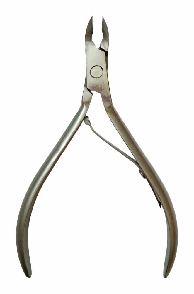 Маникюрные кусачки для кожи, с одной пружиной Zinger B-001 FD, ручная заточка