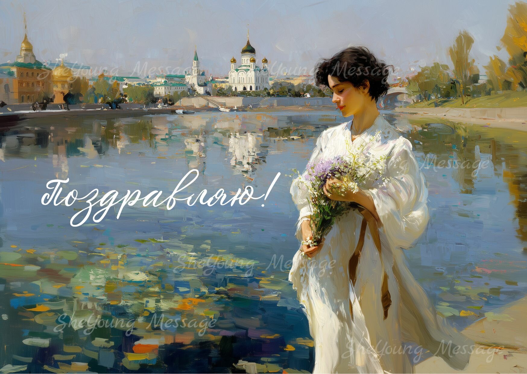 Набор открыток на 8 марта "Весна в сердце", 3 ш в наборе, 10x15 см, с конвертами