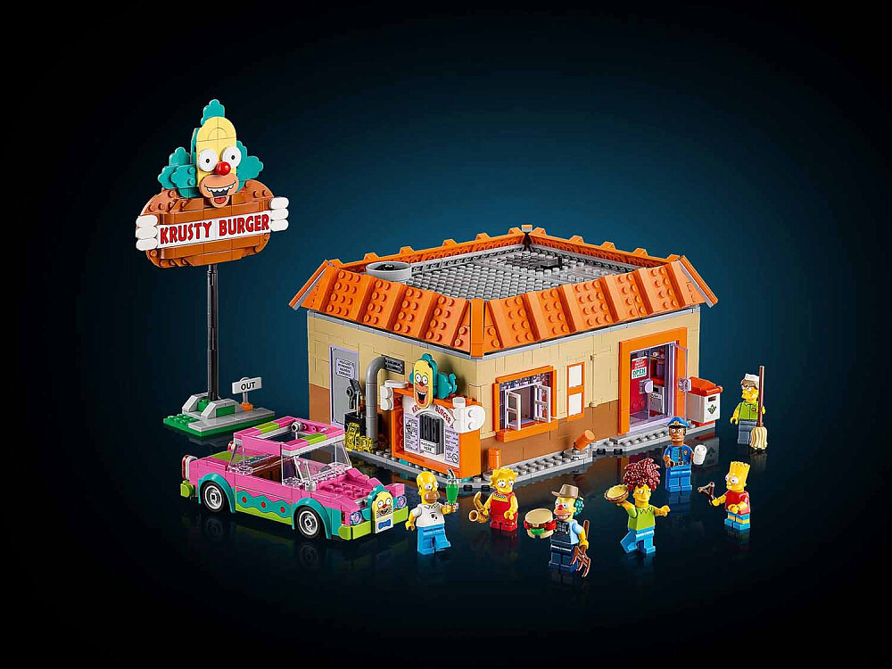 Конструктор LEGO Icons 10352 Конструктор Симпсоны: Красти Бургер