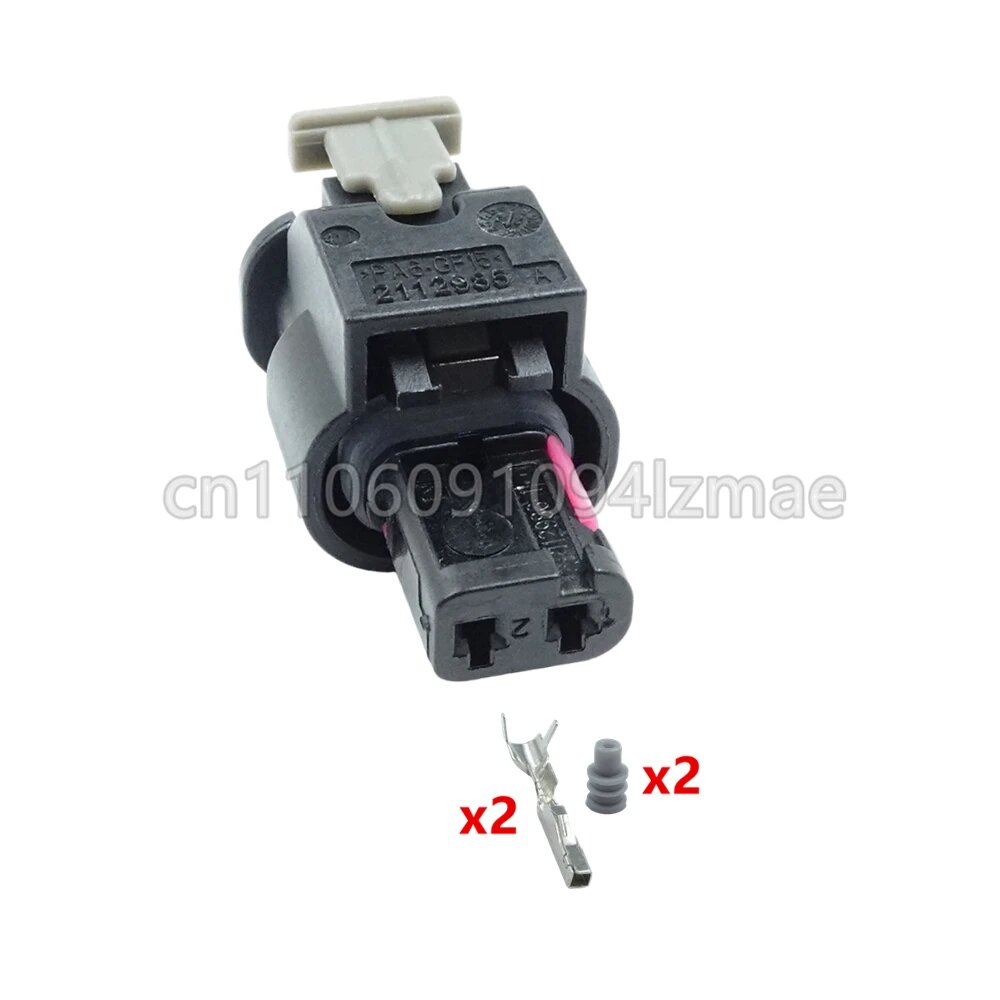 Разъем для топливной форсунки VW Audi, 2-контактный, 2-1703498