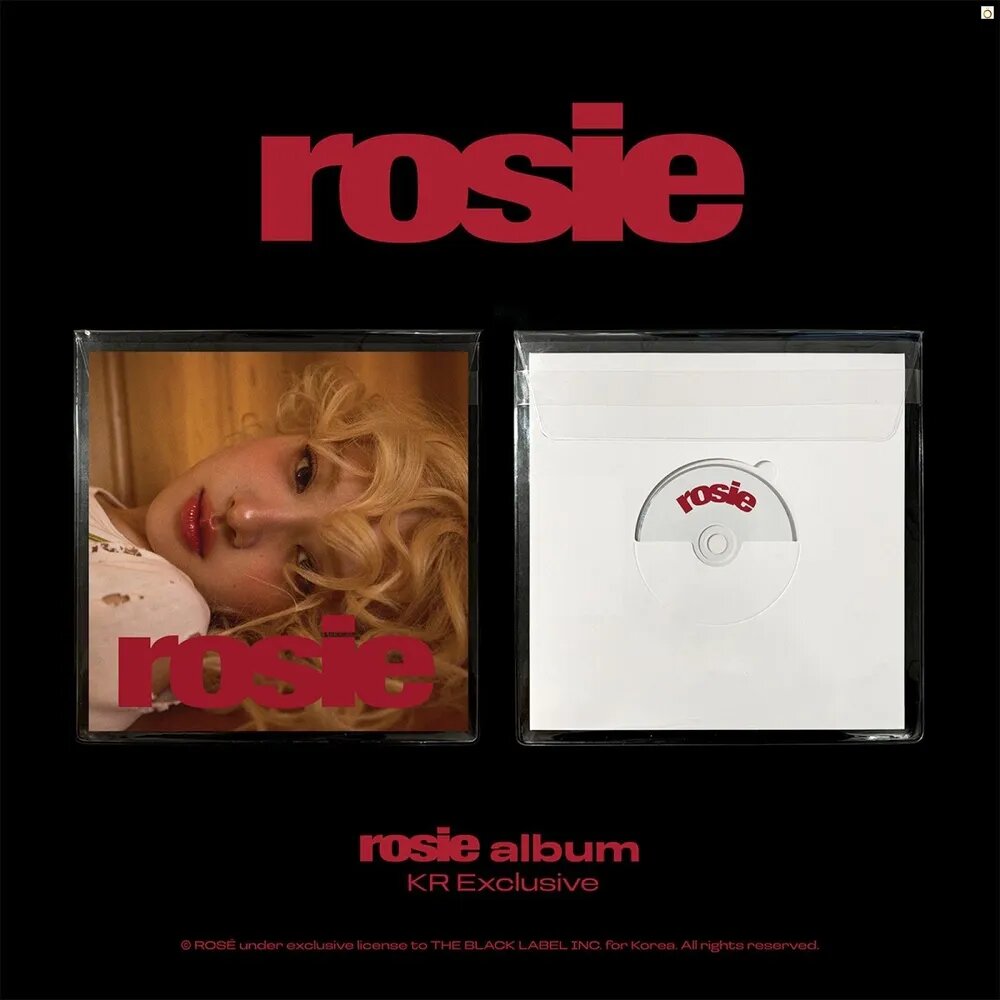 ROSÉ - rosie (KR Exclusive) K-pop Альбом CD 1 диск Импортное издание 2024 Южная Корея — фото 1