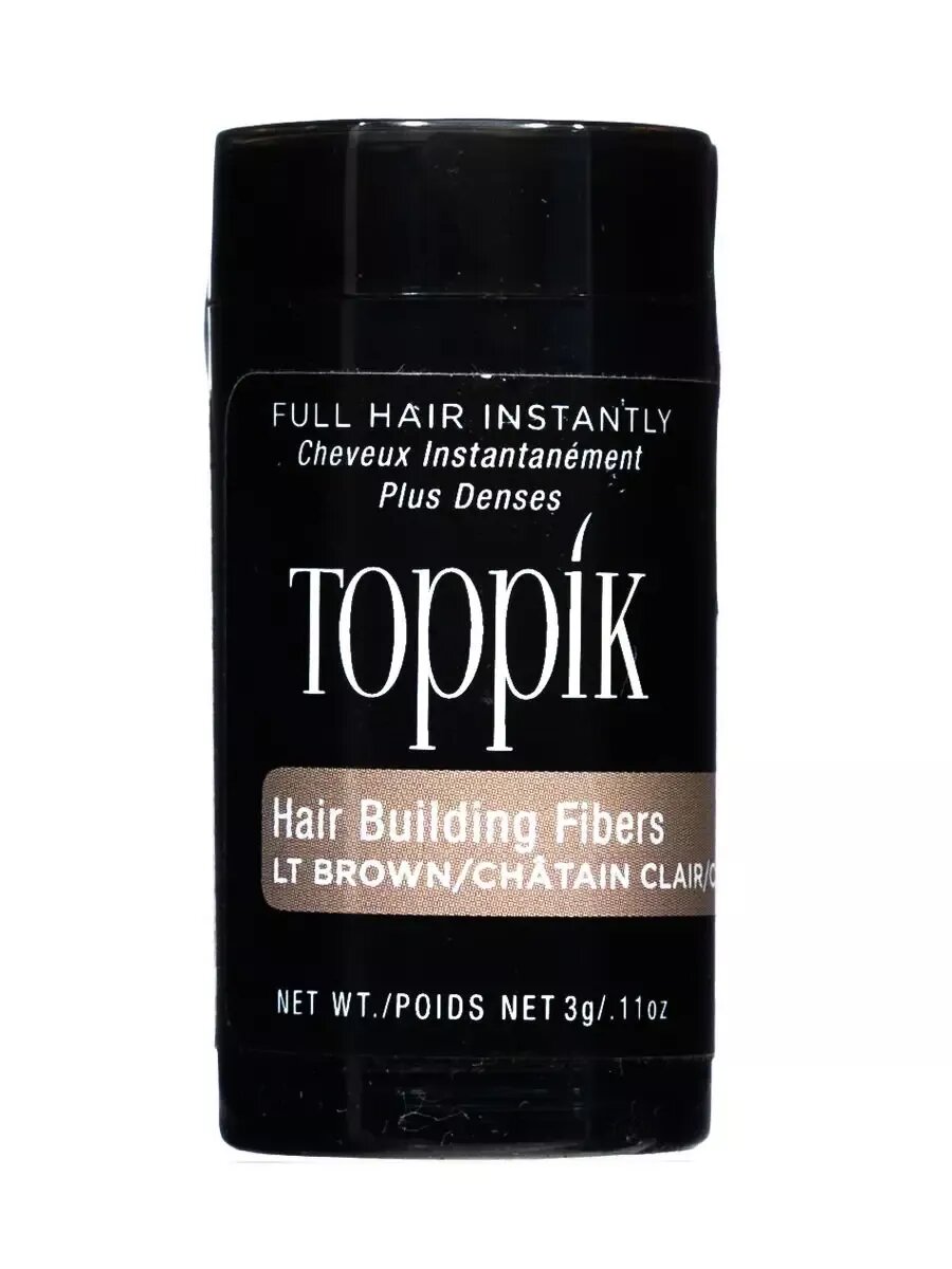 Пудра-загуститель для волос светло-каштановый, 3 г