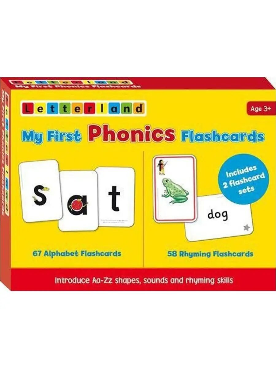 Letterland My First Phonics Flashcards карточки английский | наборы обучающие