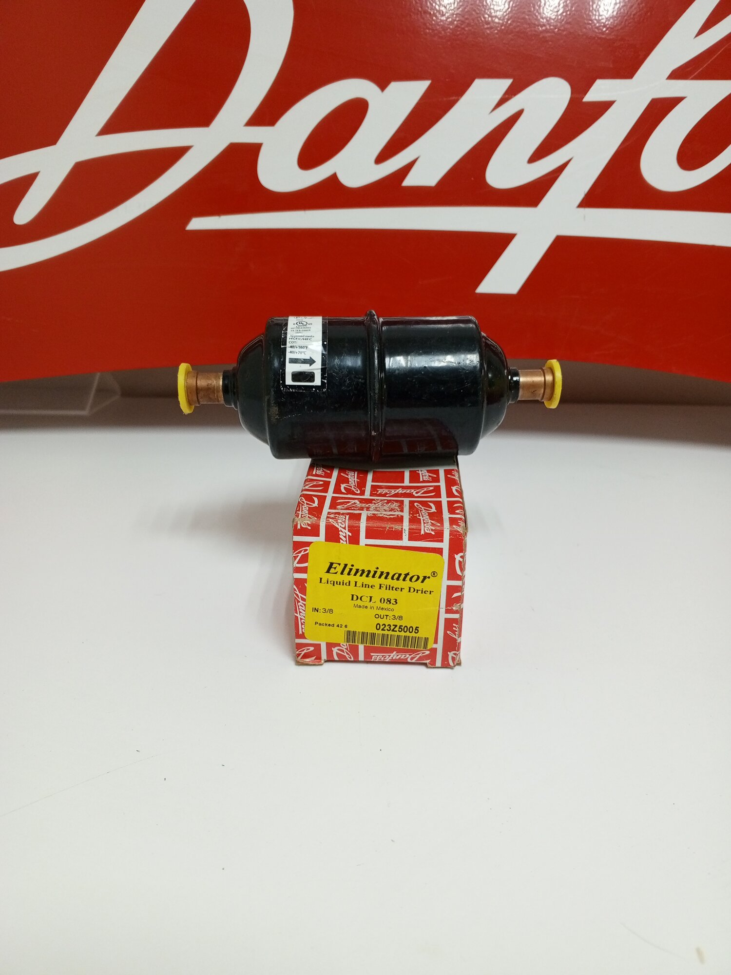 023Z500591 / 023Z5005 Danfoss DCL083 фильтр-осушитель (80% mol + 20% al),