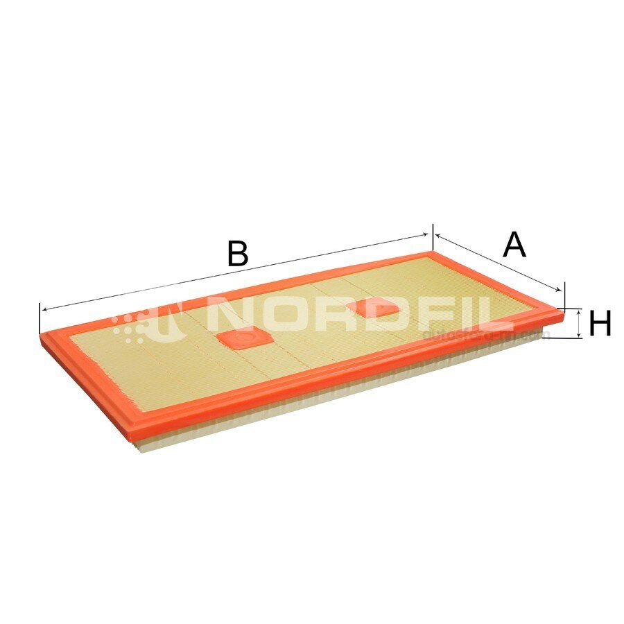 NORDFIL AN1300 Фильтр воздушный MERCEDES-BENZ C-Class (W204) E-Class (C207 W212) S-Class (W221 W222) M-Class