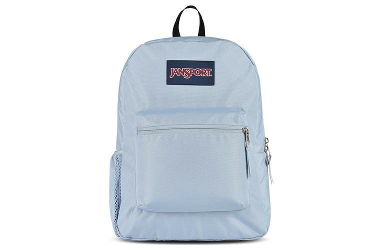 Рюкзак унисекс JanSport 7G7 полиэстеровый среднего размера дымчато голубой