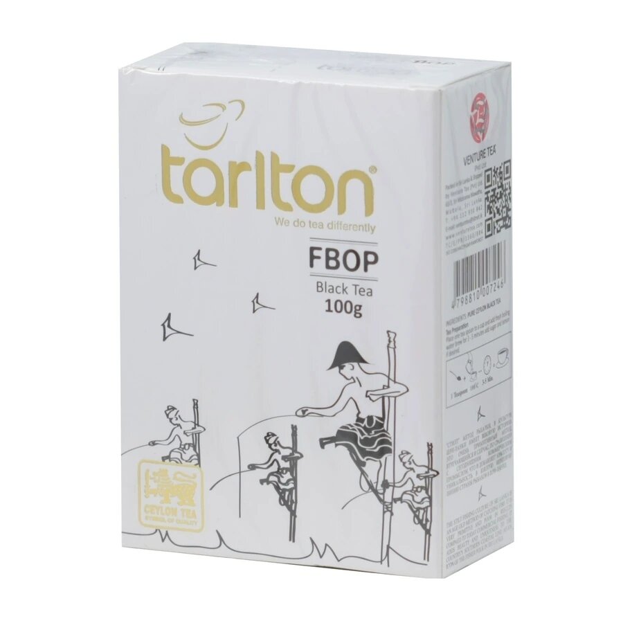 Чай черный цейлонский FBOP Tarlton 100г