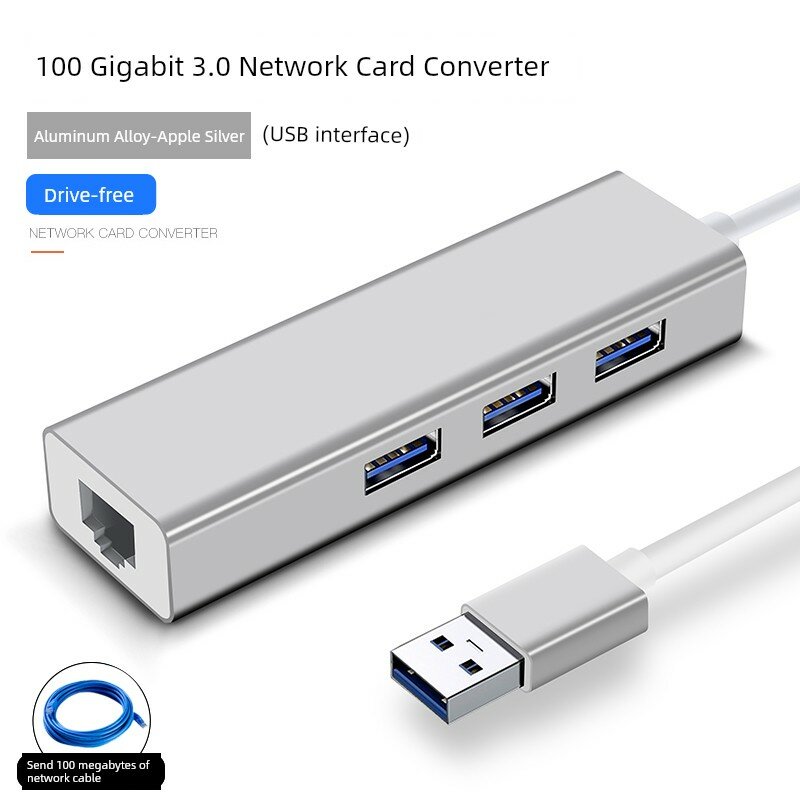 Сетевой адаптер для ноутбуков Huawei MateBook 14/D15/16, конвертер сетевого порта Type-C, переходник USB 3.0,