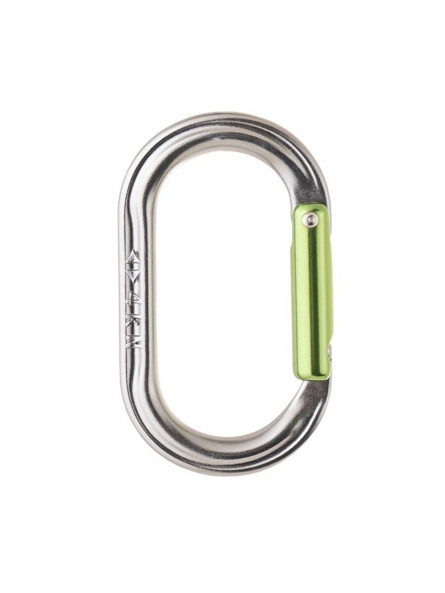 Карабин вспомогательный овальный keylock Vento vnt 1135_gy