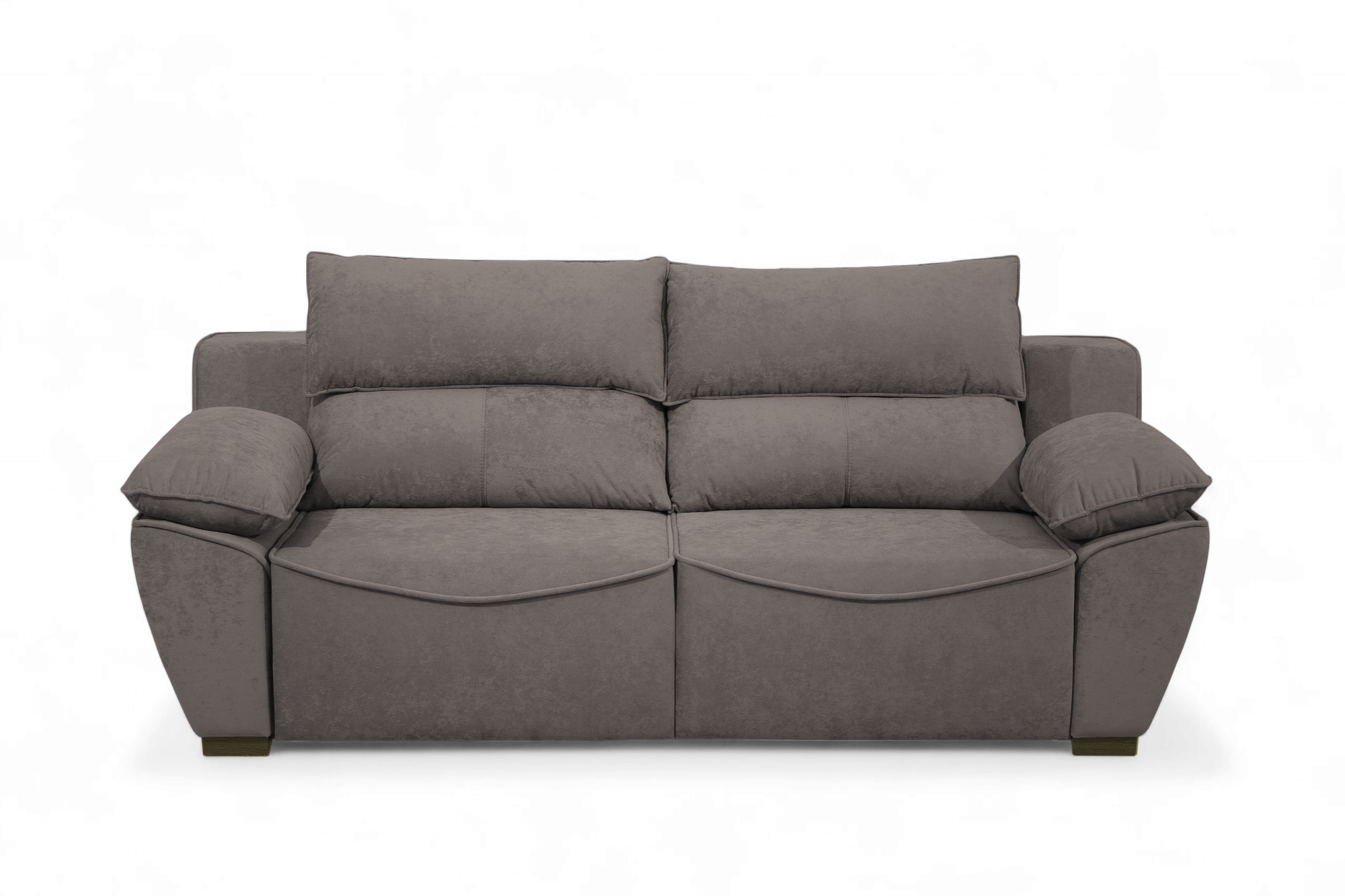 Диван "Релакс" от Линия Стиля, антивандальный велюр, независимый пружинный блок, 253 см x 107 см