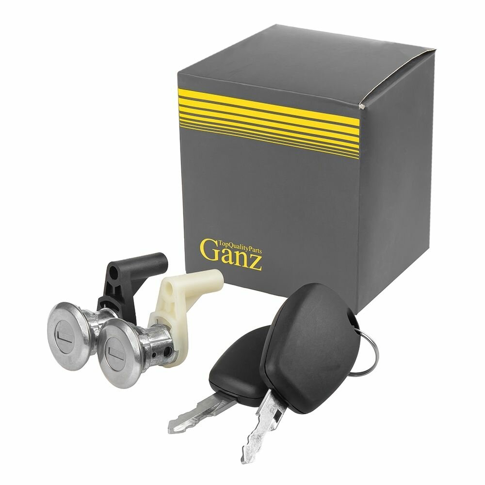 Сердцевина замка двери с ключами (личинка) на Рено Дастер, Сандеро