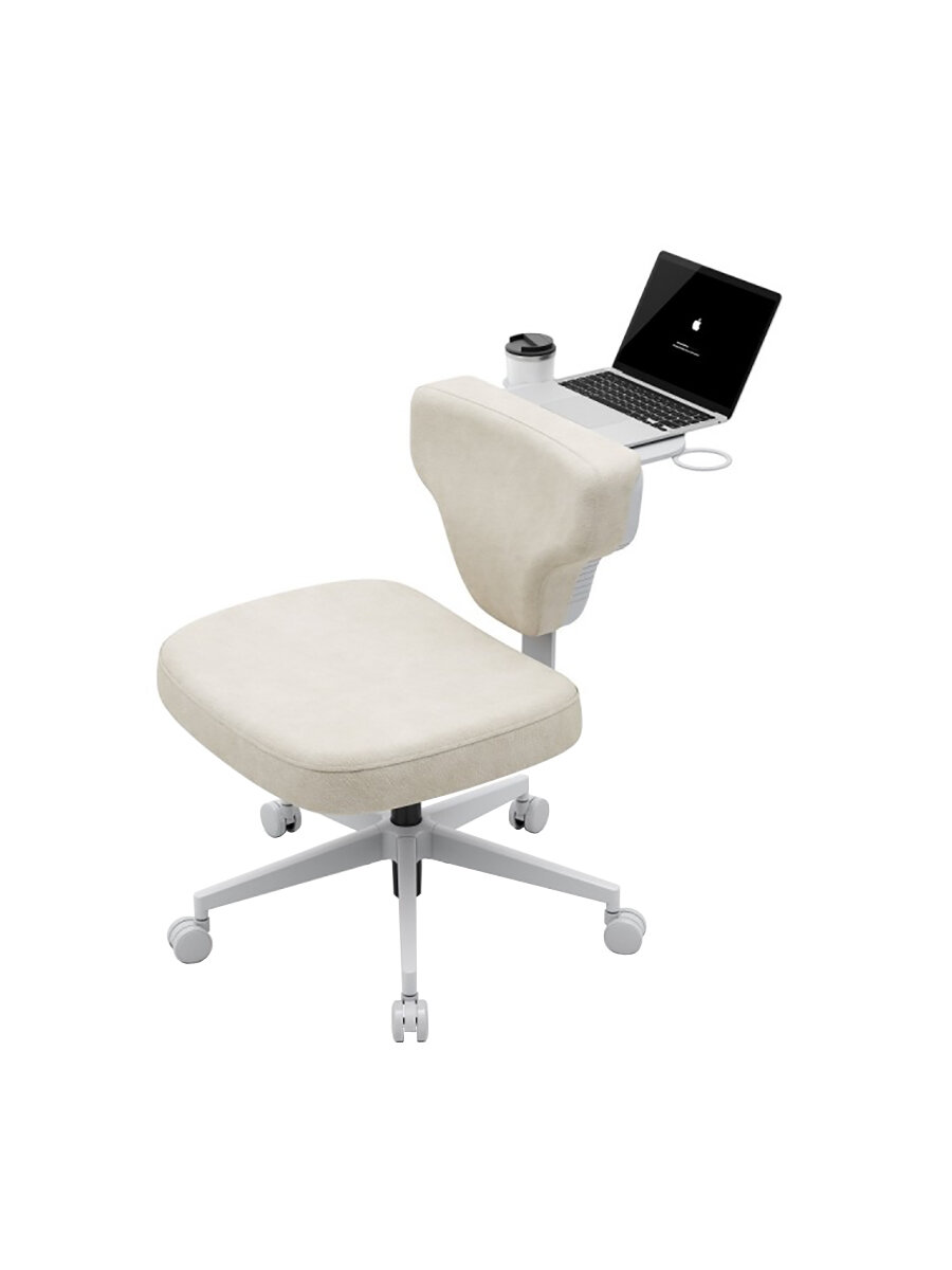 Кресло-трансформер FoxGear SHORTZ Fabric Creamy White (Size 2)