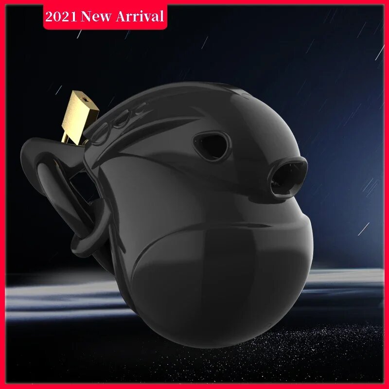 Распродажа, силиконовая клетка целомудрия, мужской полностью удерживающий замок для пениса, black