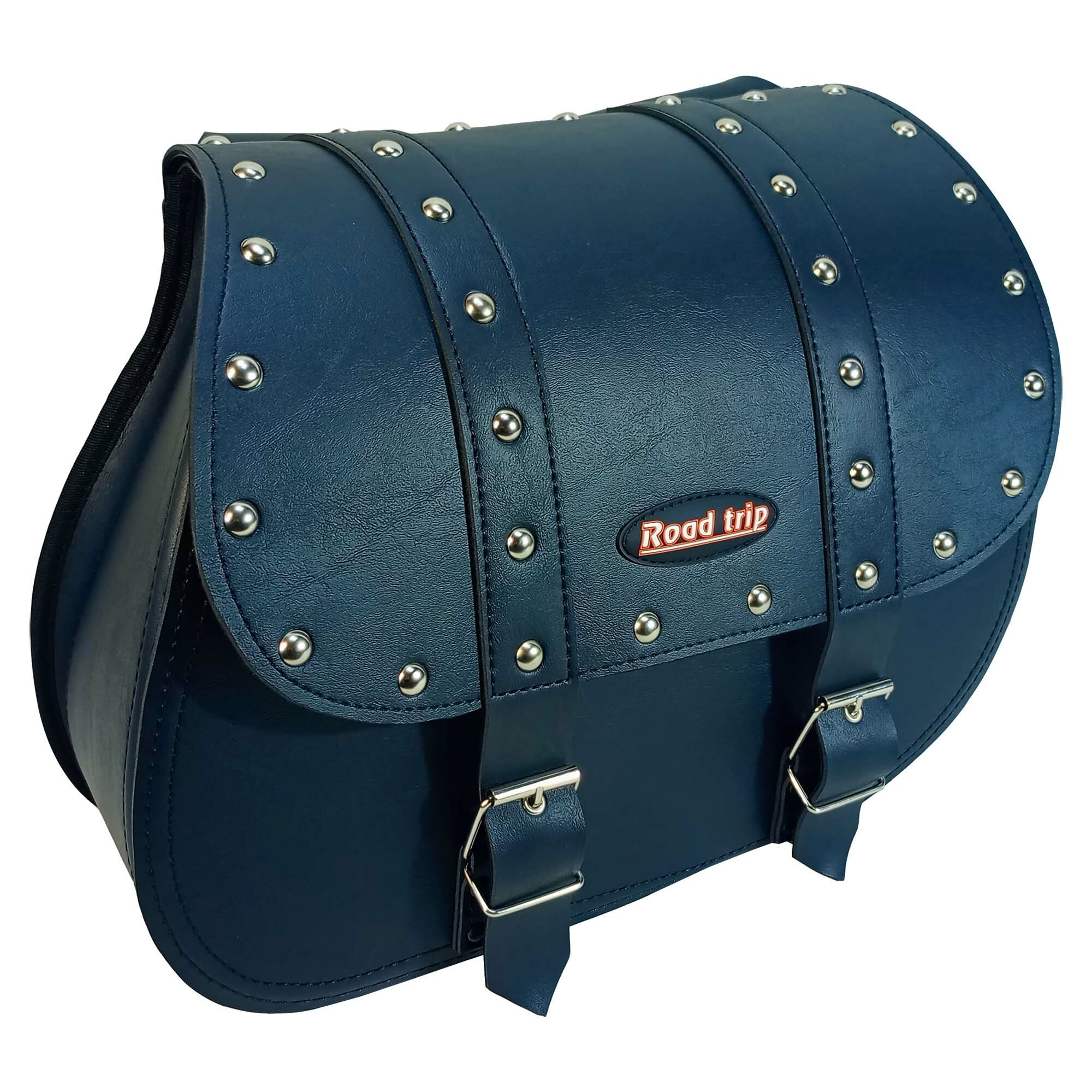 Кофры боковые для мотоцикла Smart-LeatherTeks-M, (искусственная кожа нового поколения), Road Trip