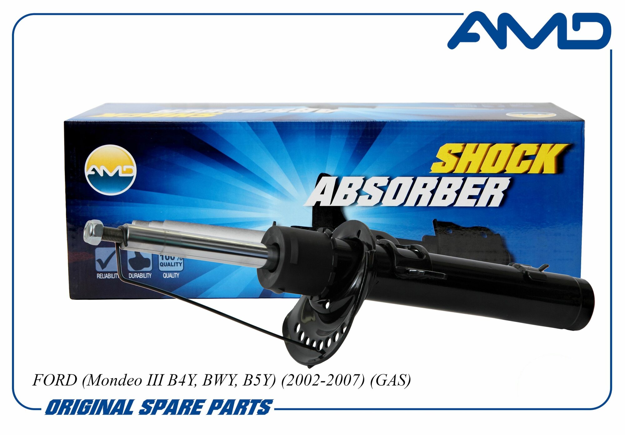 Амортизатор передний газовый 1305642 AMD. SA969 для FORD Mondeo III B4Y, BWY, B5Y 2002-2007 GAS