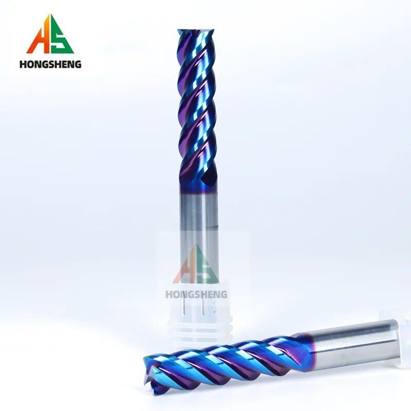 Фреза твердосплавная XMSJ 4-зубая HRC65 HRC72 с покрытием 1-20мм 1 PCS, 4x16x4x75 HRC72