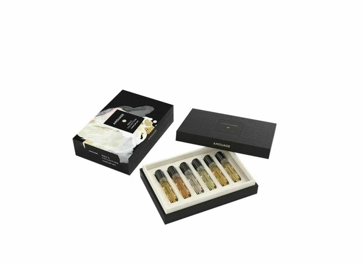Подарочный набор Amouage Man`s Discovery Set парфюмерная вода 6 шт по 2 мл