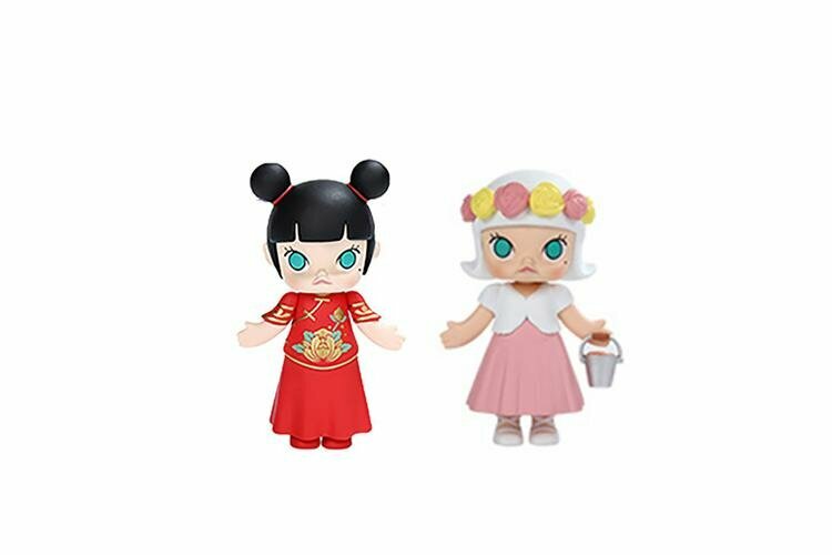Коллекционная фигурка унисекс POP MART Molly Flower Girl, Hidden January Princess Confirmed, одиночная