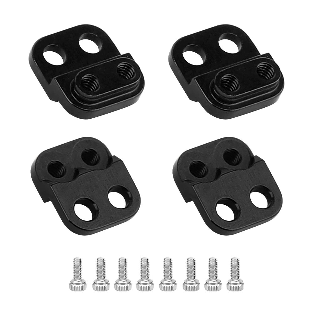 Крепление Axial SCX30, черное, Metal Black Part C