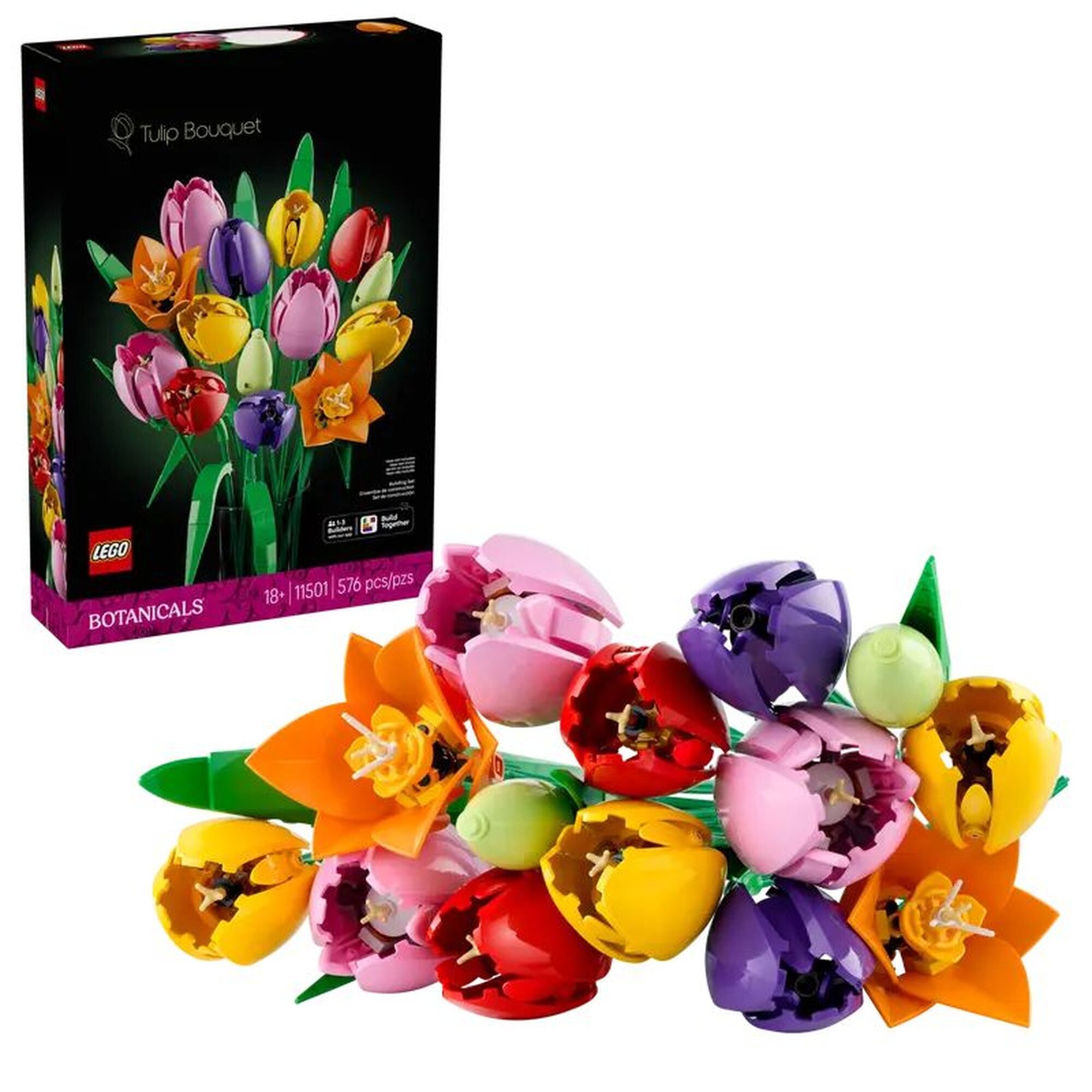 Конструктор LEGO BOTANICALS - Букет тюльпанов, 576 эл. - 11501