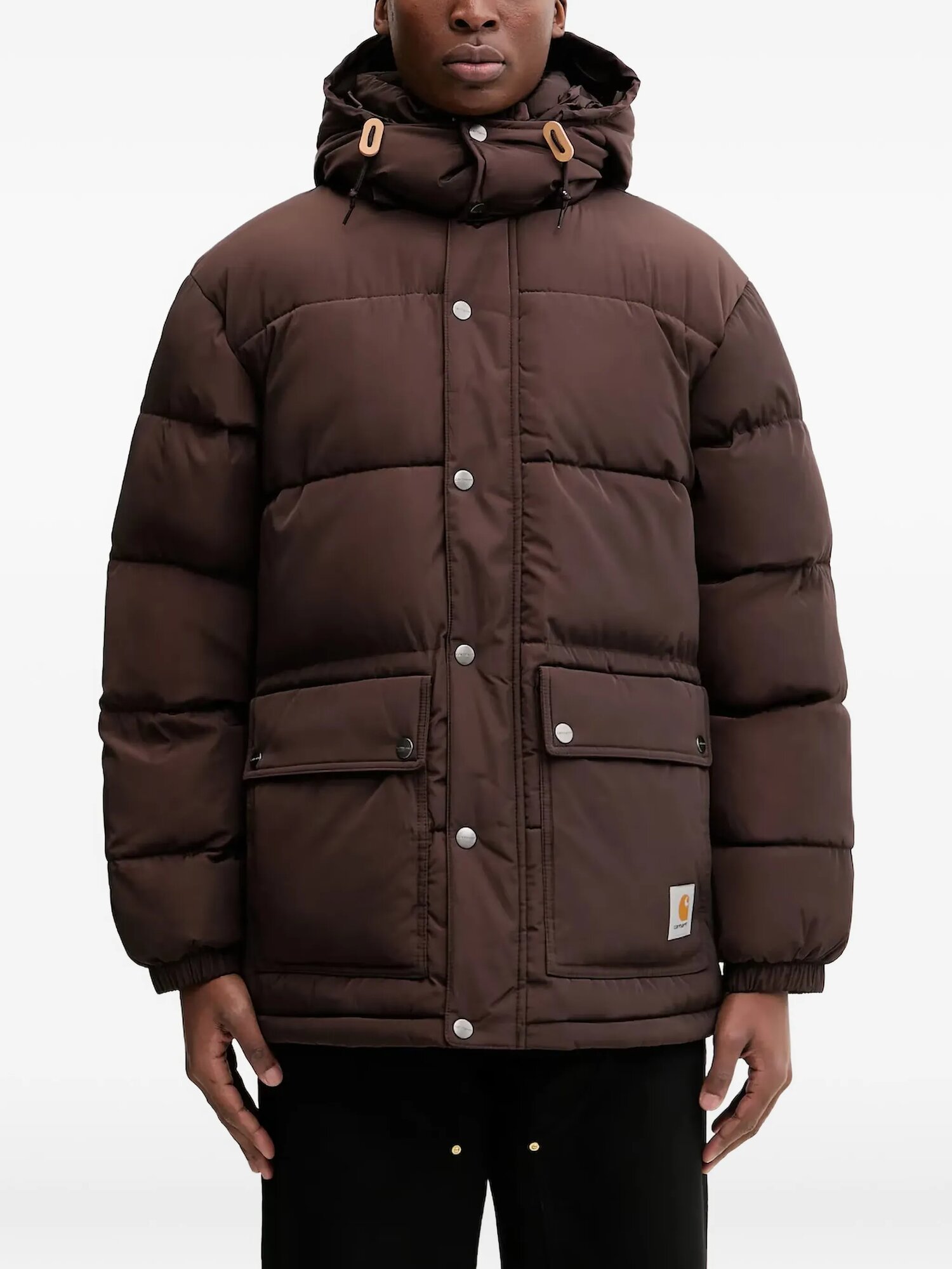 Куртка Button hooded jacket
