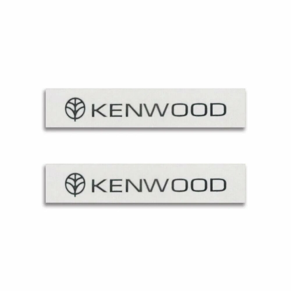Эмблема с логотипом Kenwood для стойки/оборудования на заказ, размер 63ммх12,5мм