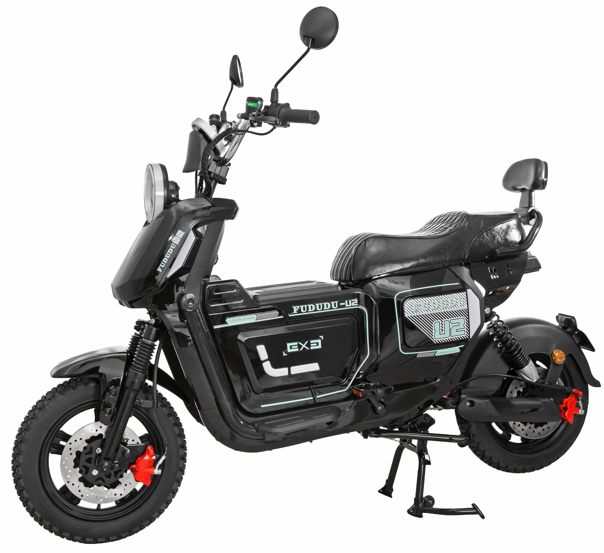 Электроскутер FUDUDU U2 PRO 1500W (60V/30Ah) с центральным боксом