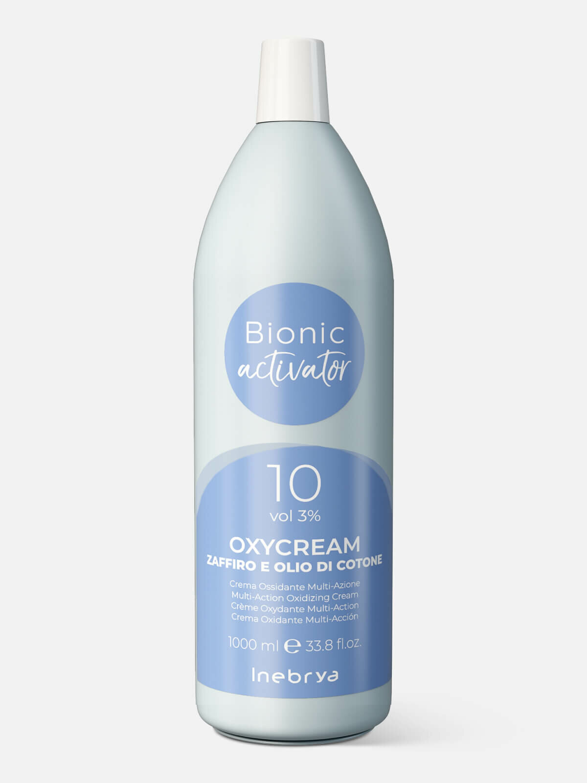 Оксид для краски 3% Inebrya Bionic Oxycream Multi-Action Oxidizing Cream (10 vol), 1000 мл