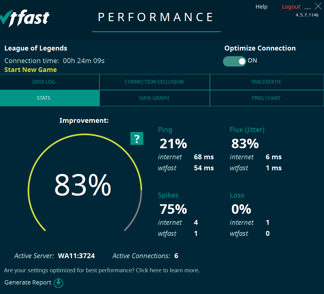 WTFast: Advanced Version - 60 Days Ключ активации • Цифровой ключ