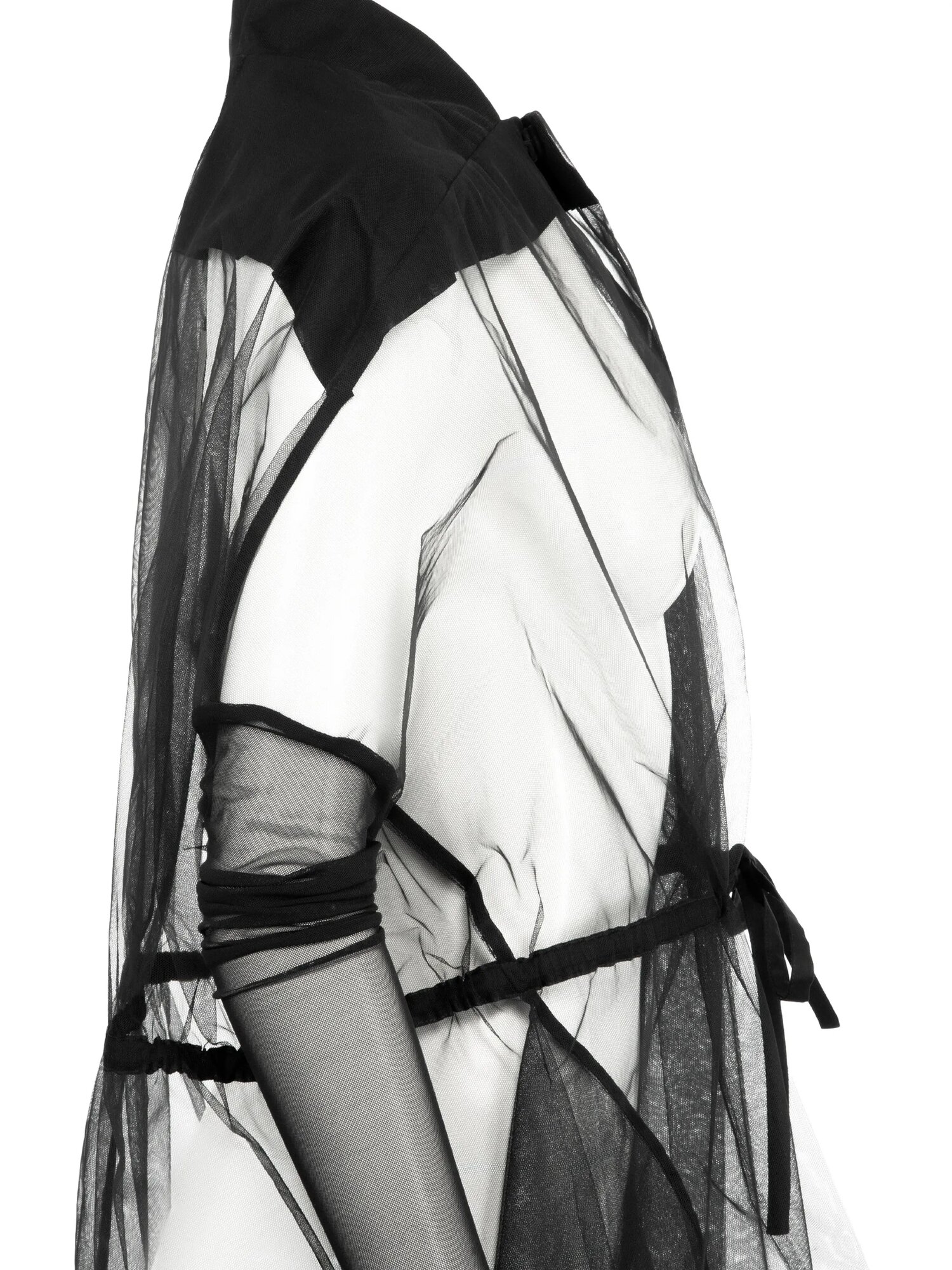 Пальто Rick Owens Sail, размер 38, black / black — фото 1