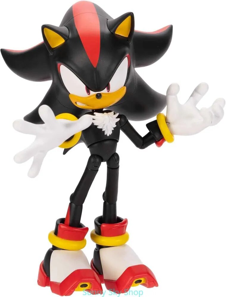 Фигурка Shadow the Hedgehog Sonic the Hedgehog Action Figure with Wings Sonic Toys — фото 1