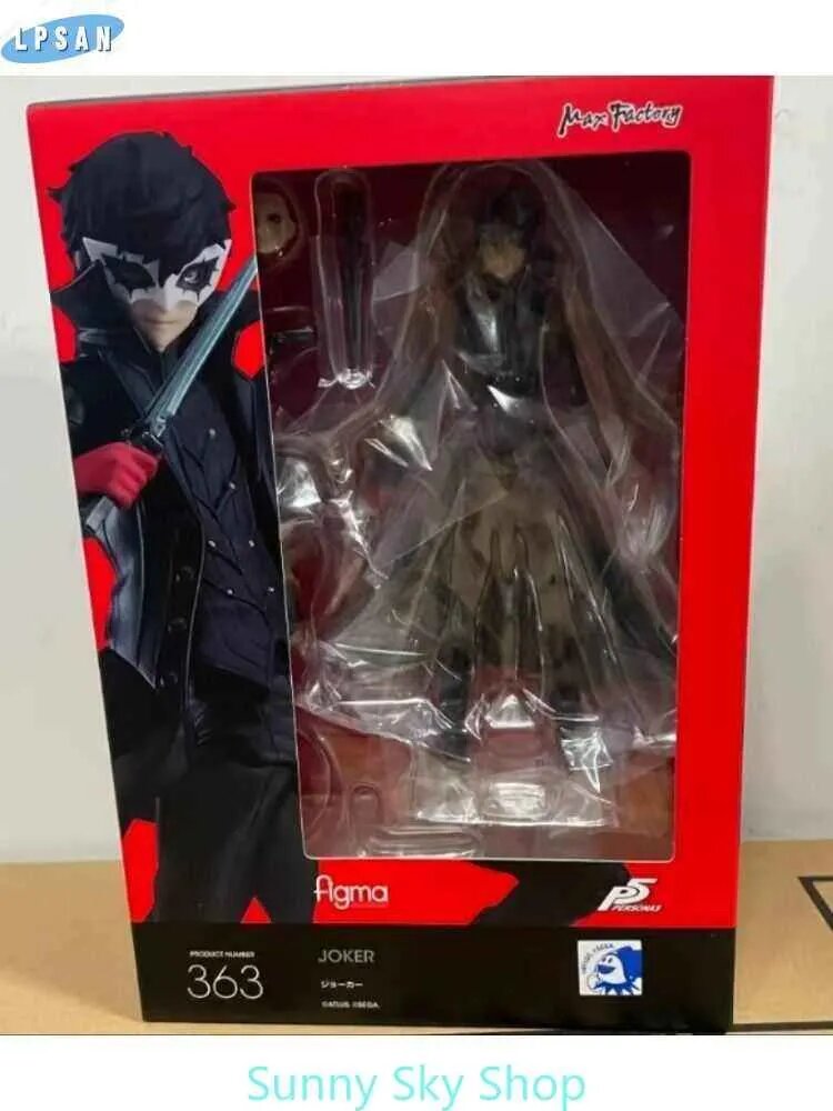 Фигурка Figma 363 JOKER Persona 5, коллекционная фигурка Джокер из игры Persona 5