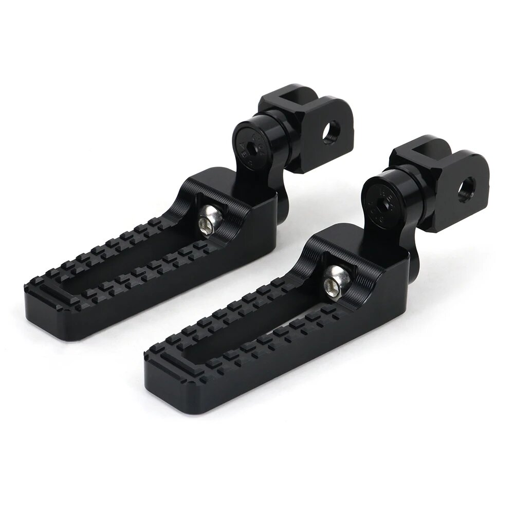 Передние Подножки для мотоцикла, подножки для Honda CB600F HORNET CB650F Черный, Adjustable black