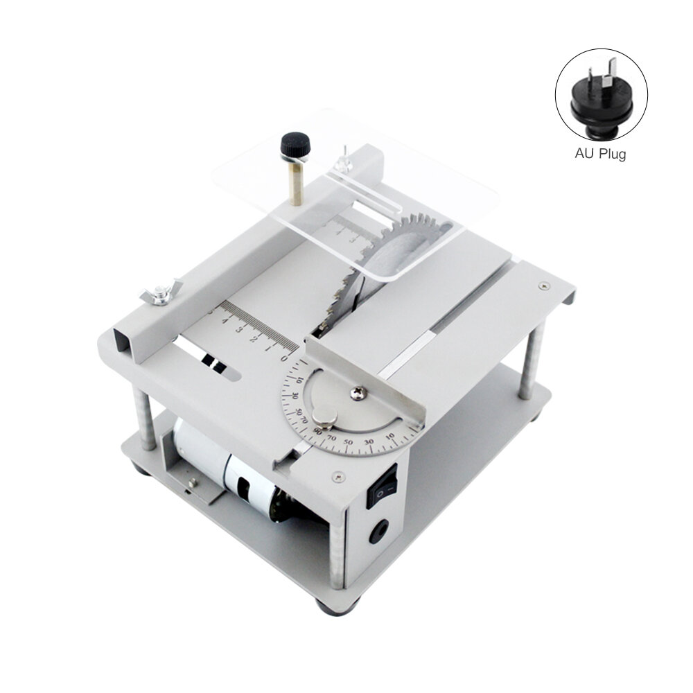 Многофункциональная настольная пила мощностью 150 Вт. Мини-настольная пила. Электрический режущий станок с пильным полотном. Регулировка угла регулировки скорости. Глубина резки 40 мм для резки дерева, пластика, акрила.