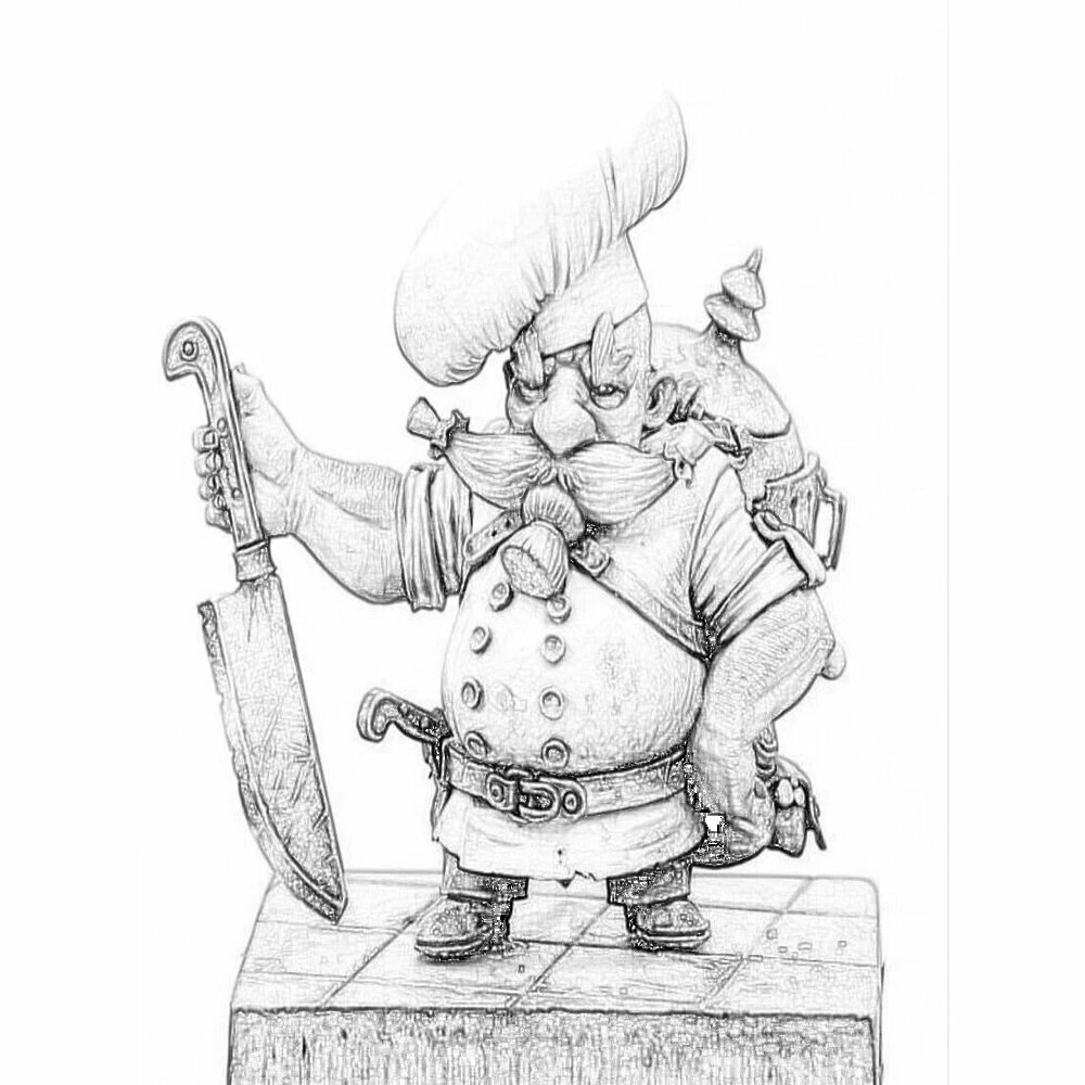 Модель Proportion Studio 1/32 масштаба, 49 мм, неокрашенная фигурка из смолы