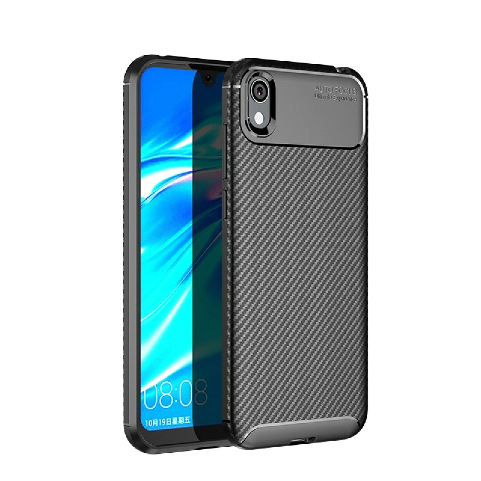 Чехол-бампер MyPads для Huawei P Smart Z / Y9 Prime 2019 противоударный черный
