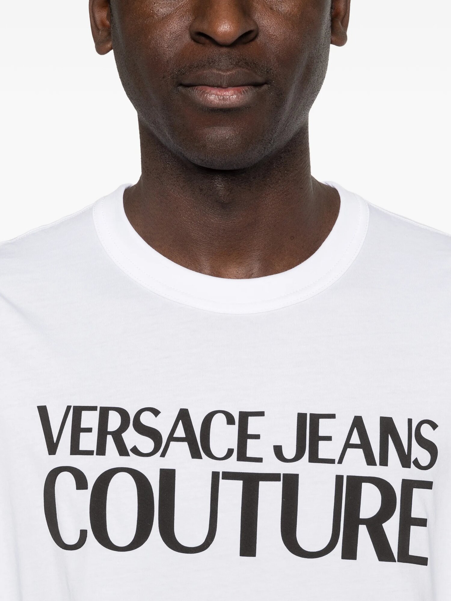 Футболка Versace Jeans Couture, размер S, белый, — фото 1