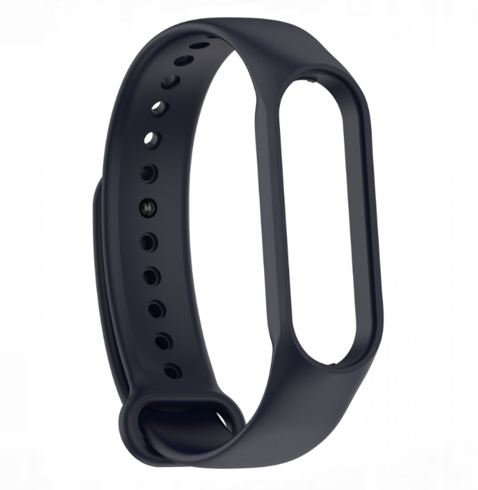 Силиконовый ремешок MyPads Hypo для Xiaomi Mi Band 7 с быстрой заменой, черный