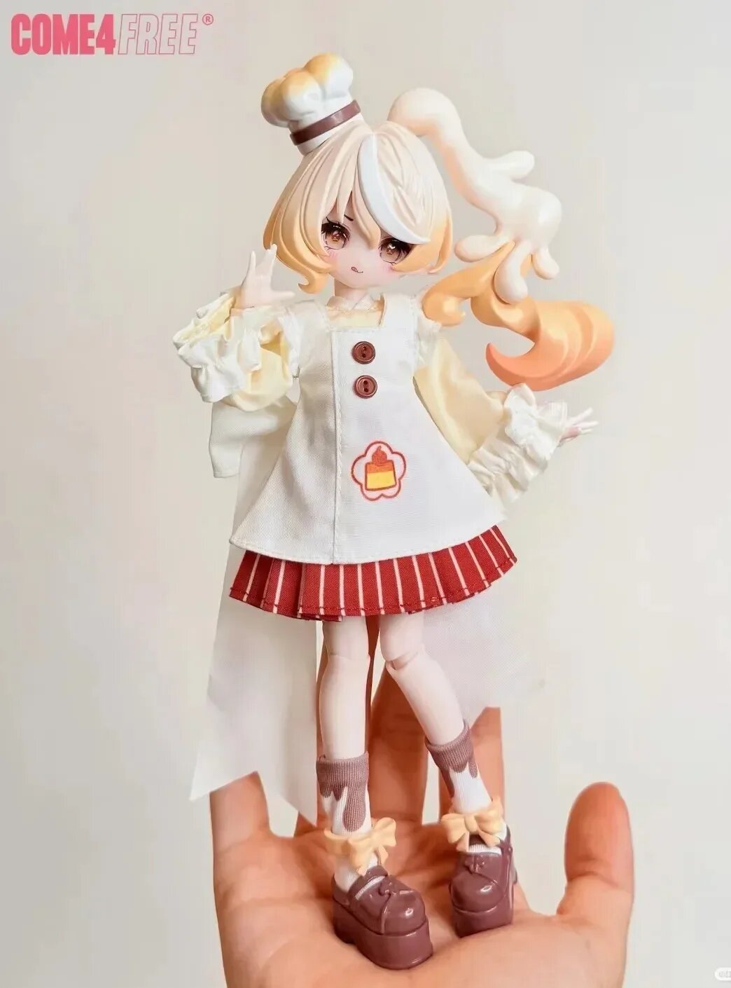 Come4free Minty Lucky Little Sign Spirit Series 1/8 Bjd кукла Белый, Open-Tang Li