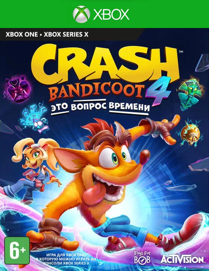 Игра Crash Bandicoot 4: Это вопрос времени для Xbox One/Series X|S, Русский язык, электронный ключ Аргентина