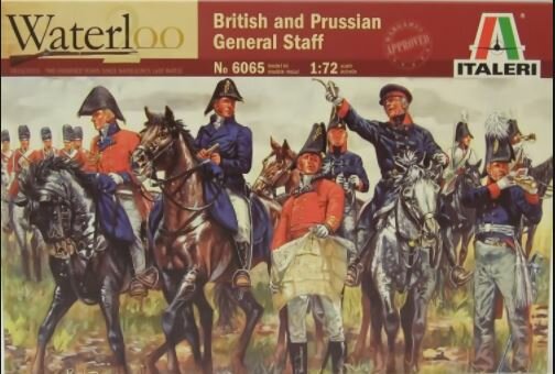 Сборная модель "Солдаты British & Prussian Allied General Staff" (1:72), артикул 6065