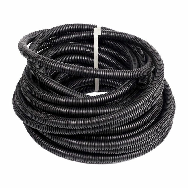 Труба гофрированная ПНД 16 мм черная U-Plast, 10 м