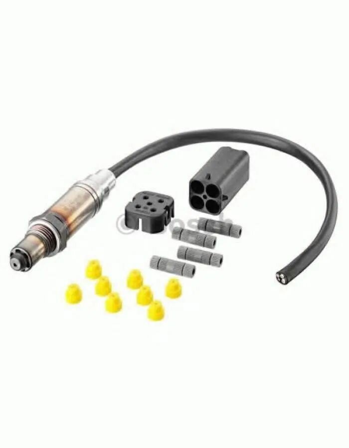 BOSCH Универсальный кислородный датчик лямбда-зонд 4-контактный арт. 0258986507