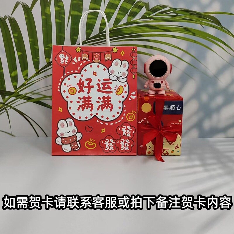 Умная колонка-астронавт с HD-экраном, большая модель Doubao Deepseek с Bluetooth и Wi-Fi, студенческие часы