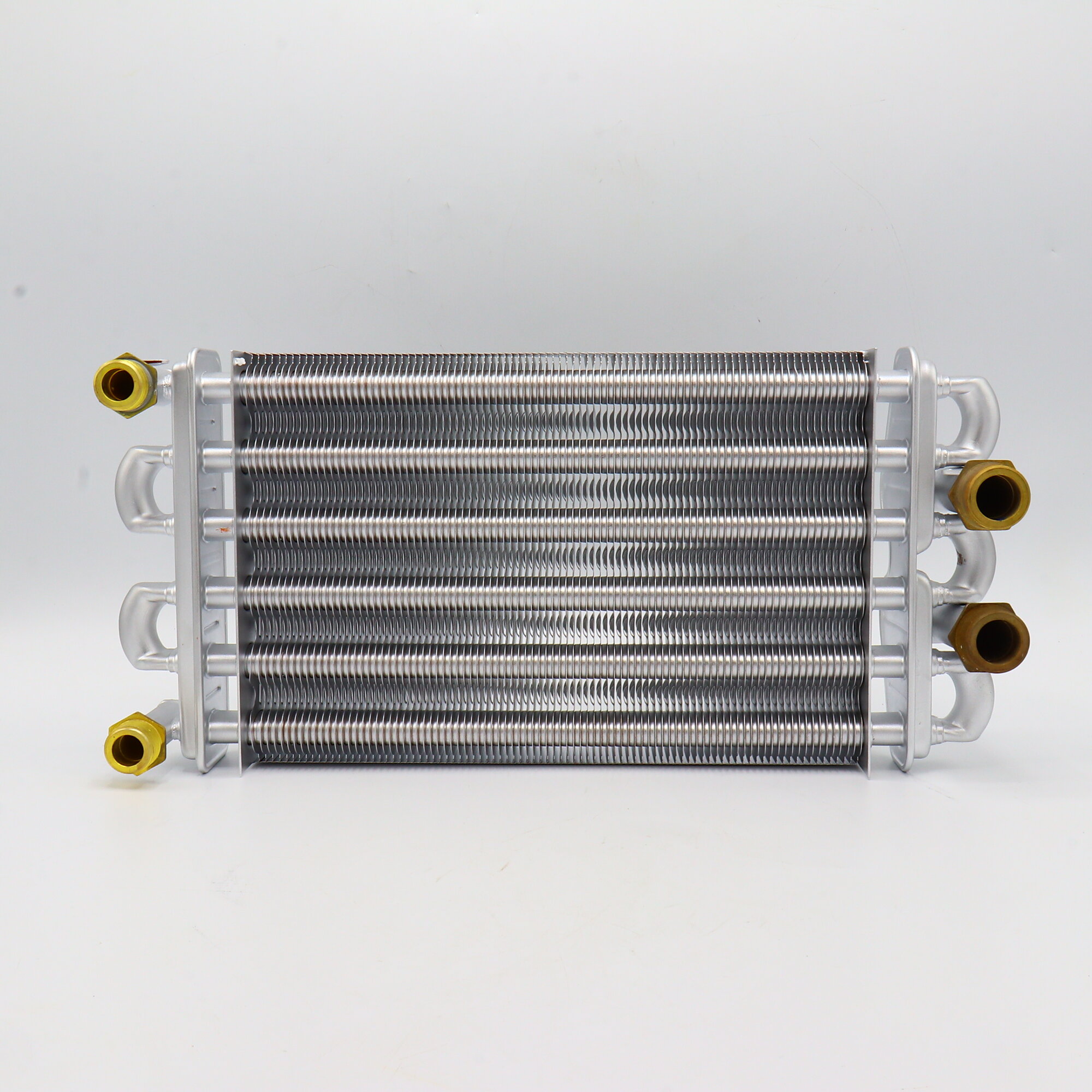 Теплообменник битермический (270х180) для котлов Electrolux, Neva Lux, Biasi арт. AA10070014, 998619, 30319