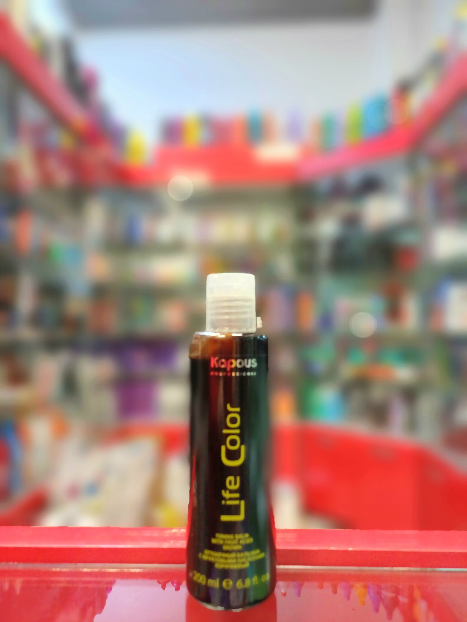 Бальзам оттеночный коричневый Kapous Professional Life Color 200мл