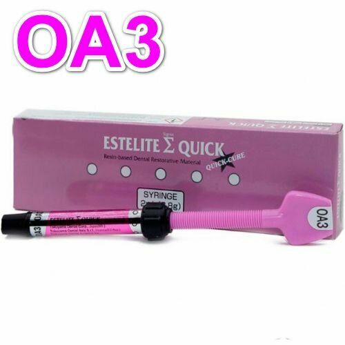 Стоматологический композиционный материал Estelite Sigma Quick ОА3 шприц (3.8гр/2мл)
