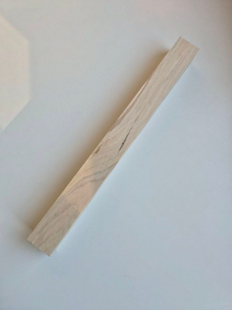 Брусок Граб, 400х40мм, Заготовка для рукоделия, заготовка для кия, токарная Varman.pro