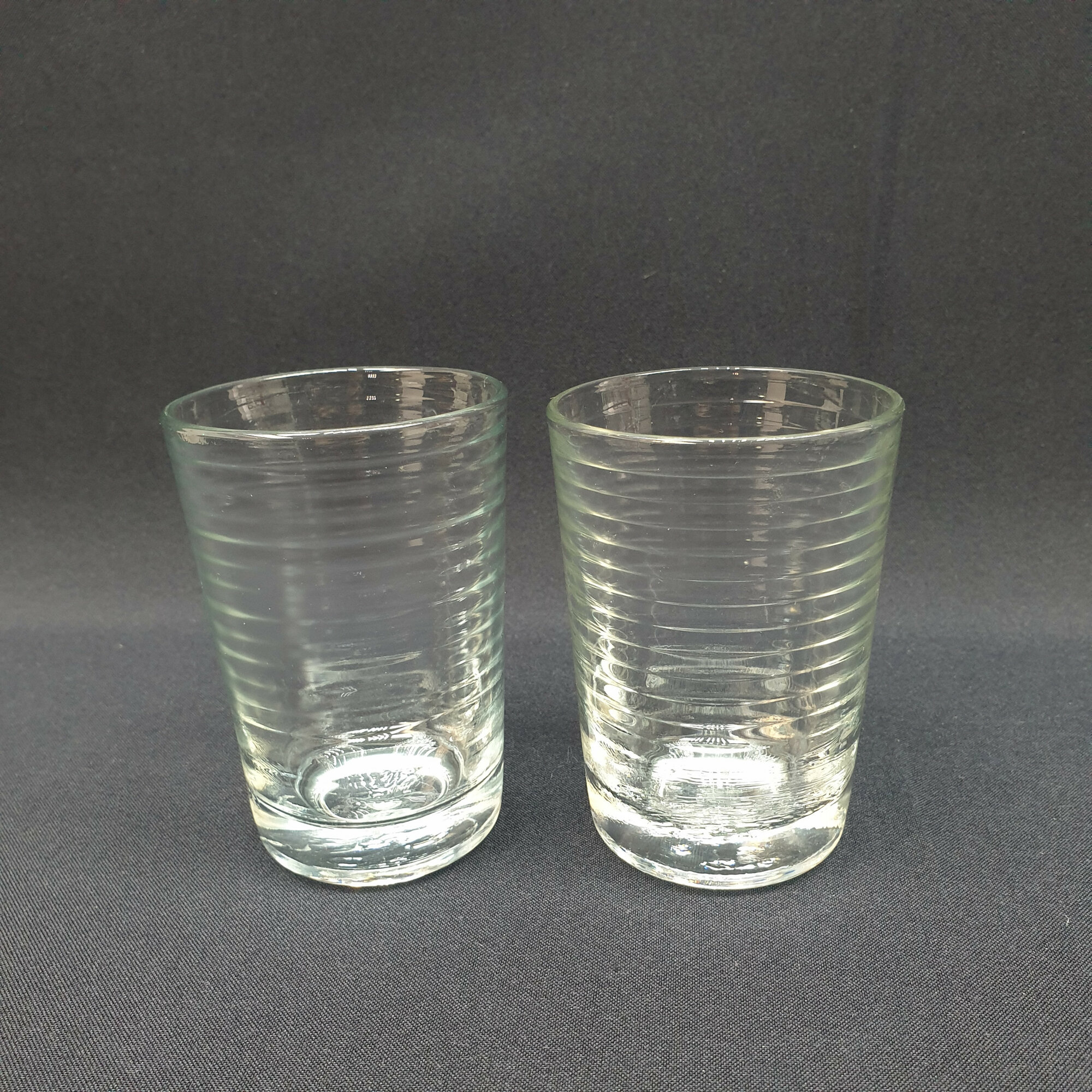 Винтажный набор из 2 стаканов 150 мл, стекло, СССР