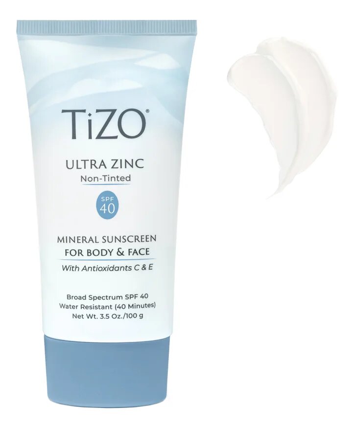 TiZO Ultra Zinc SPF 40 Non-Tinted Крем солнцезащитный для лица и тела 100 мл